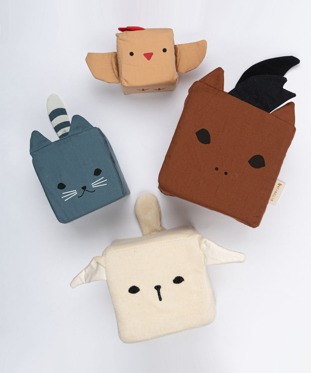 Fabelab Soft Blocks – Farm Animals – Beetles & Bugs